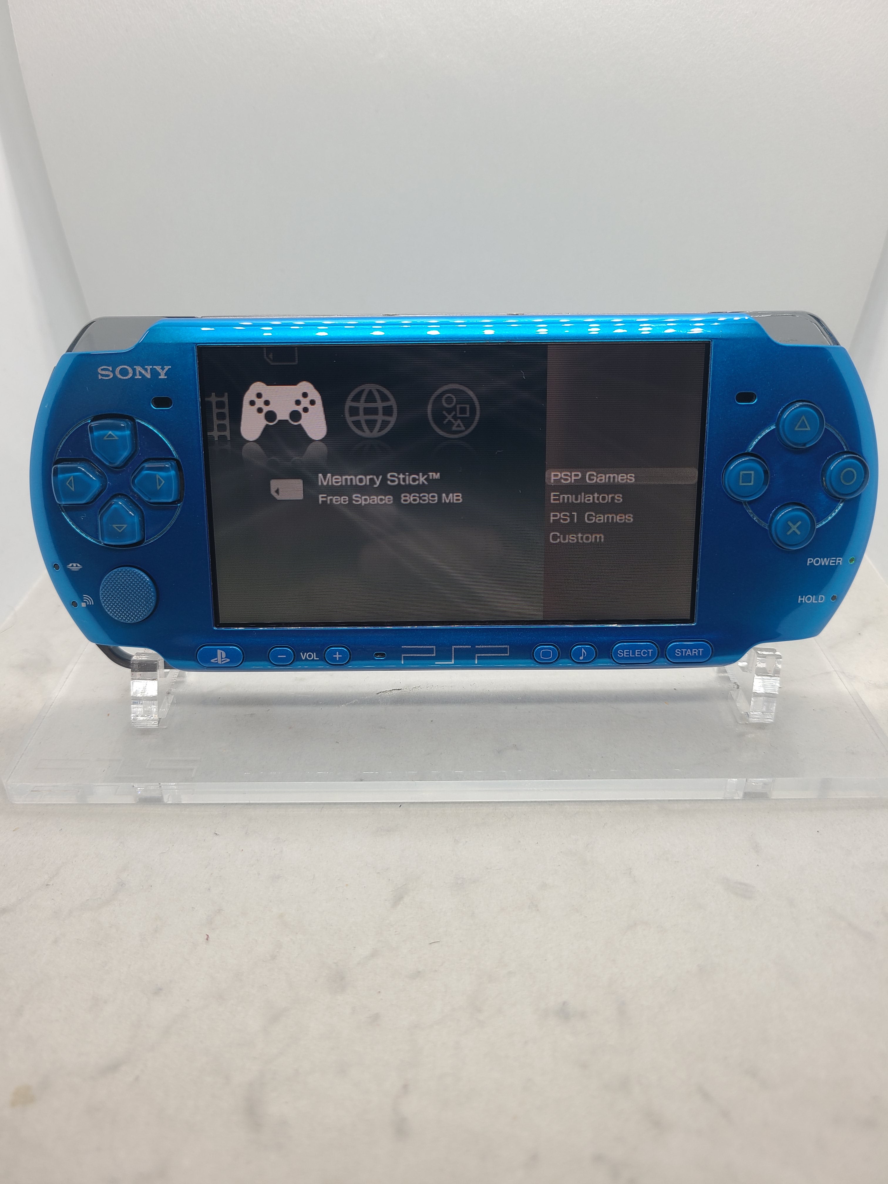 Psp 3000 (blue) – moddedmarsh